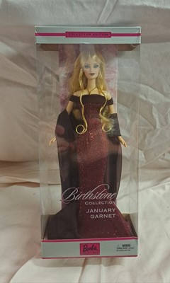 January Garnet Barbie Doll Birthstone Collection | eBay