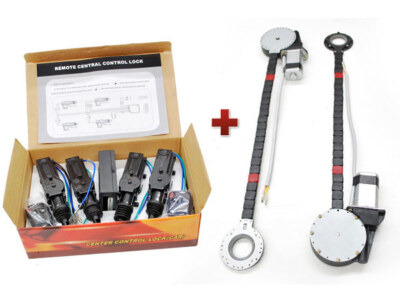 2x Door Car Power Window + Keyless Door Unlock Kit For GMC Savana ...