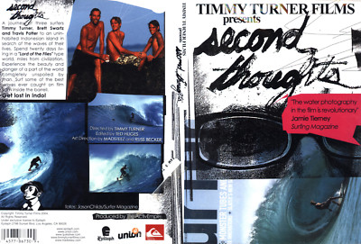DVD TIMMY TURNER SECOND THOUGHTS 2004 BRETT SWARTZ TRAVIS POTTER ...