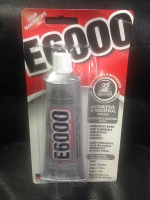 E6000 INDUSTRIAL STRENGTH CLEAR GLUE CRAFT ADHESIVE 3.7 OZ(gl600) | eBay
