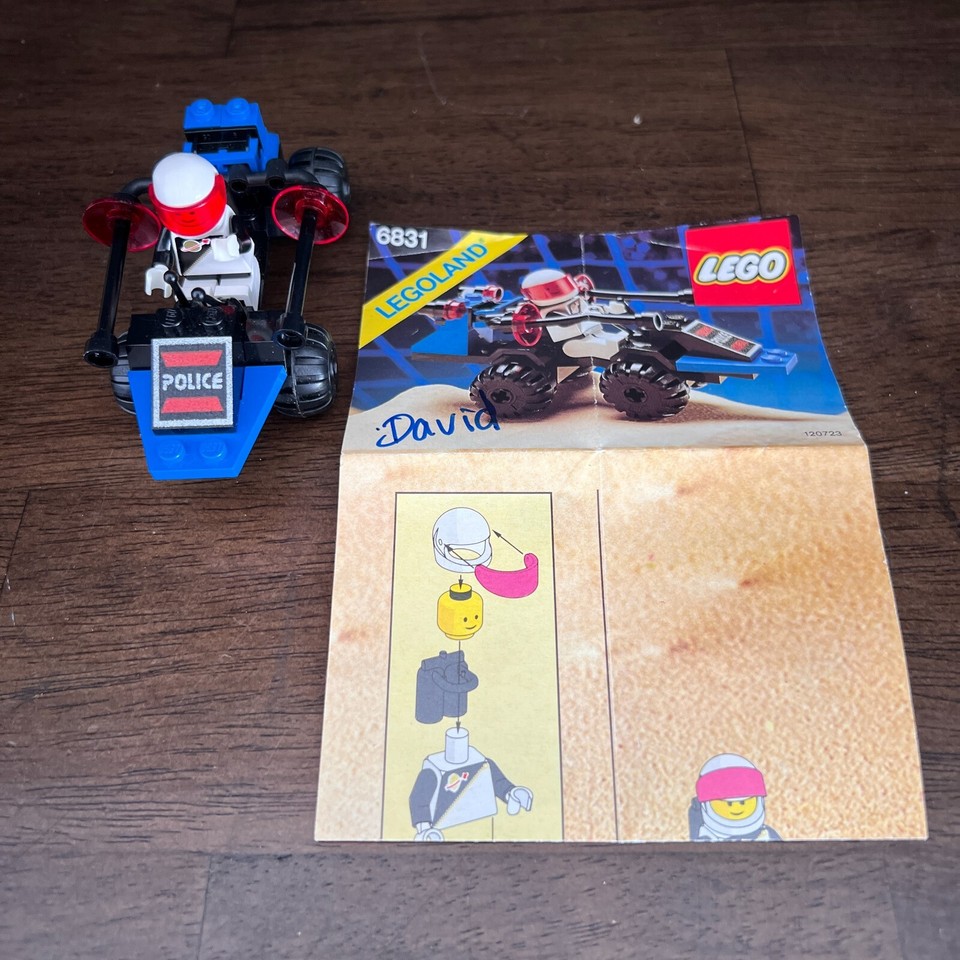 Lego Towns Classic Red Devil Racer 6509 Complete w/ Mini Fig ...