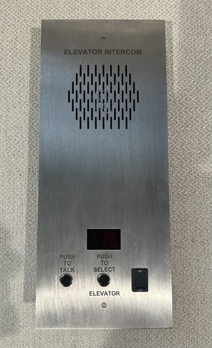 Elevator intercom panel and electronic unit | eBay
