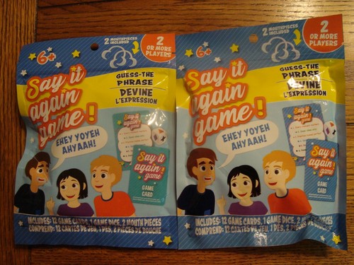 Lot of 2 Say It Again Game! - New & Sealed | eBay