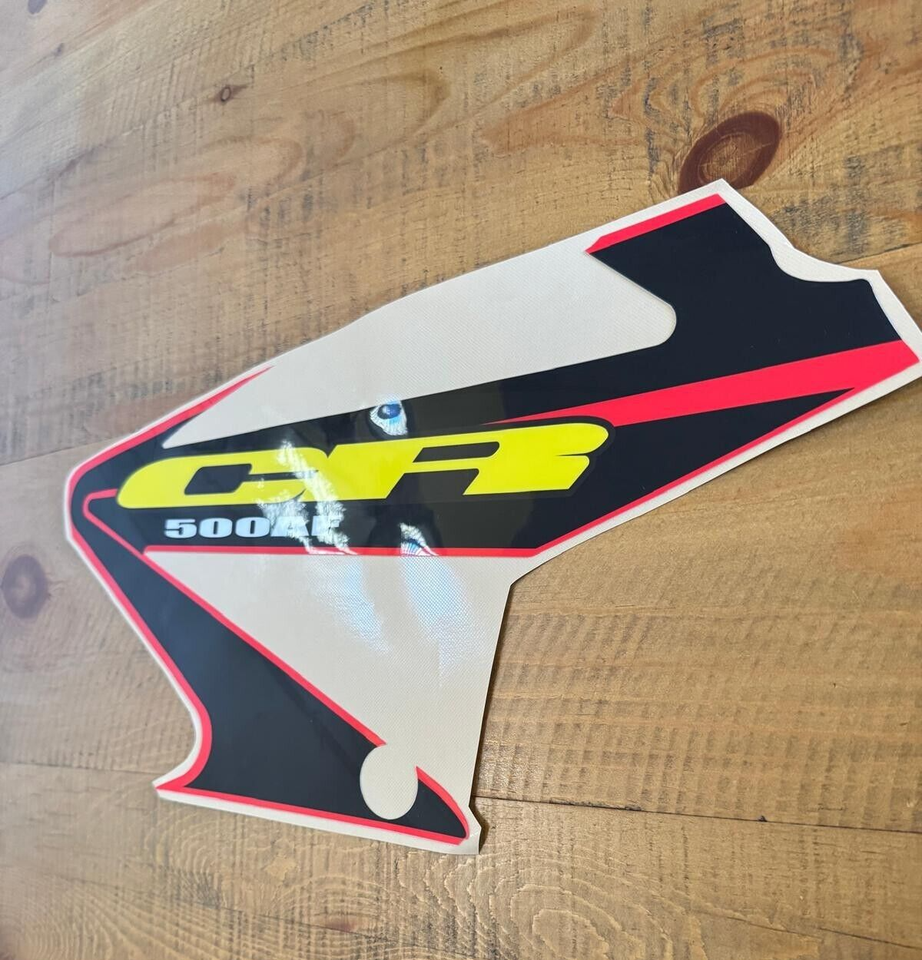 2003HONDA CR 500AF CR 500 AF STROKE SHROUDS PANELS DECALS GRAPHICS ...