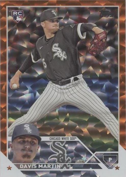 2023 Topps Series 1 - Davis Martin #188 Orange Foil /299 (RC) for sale ...