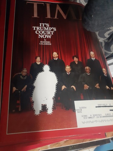 Time Magazine July 9 2018 It's Donald Trump's Court Now by Massimo ...