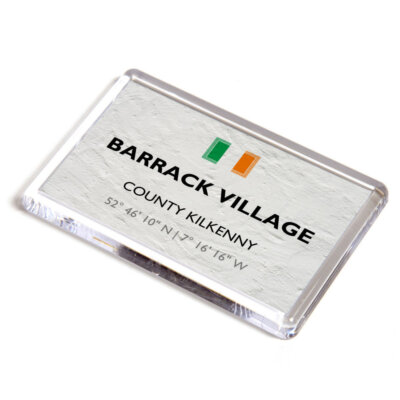FRIDGE MAGNET - Barrack Village - County Kilkenny - Ireland - Lat/Long ...