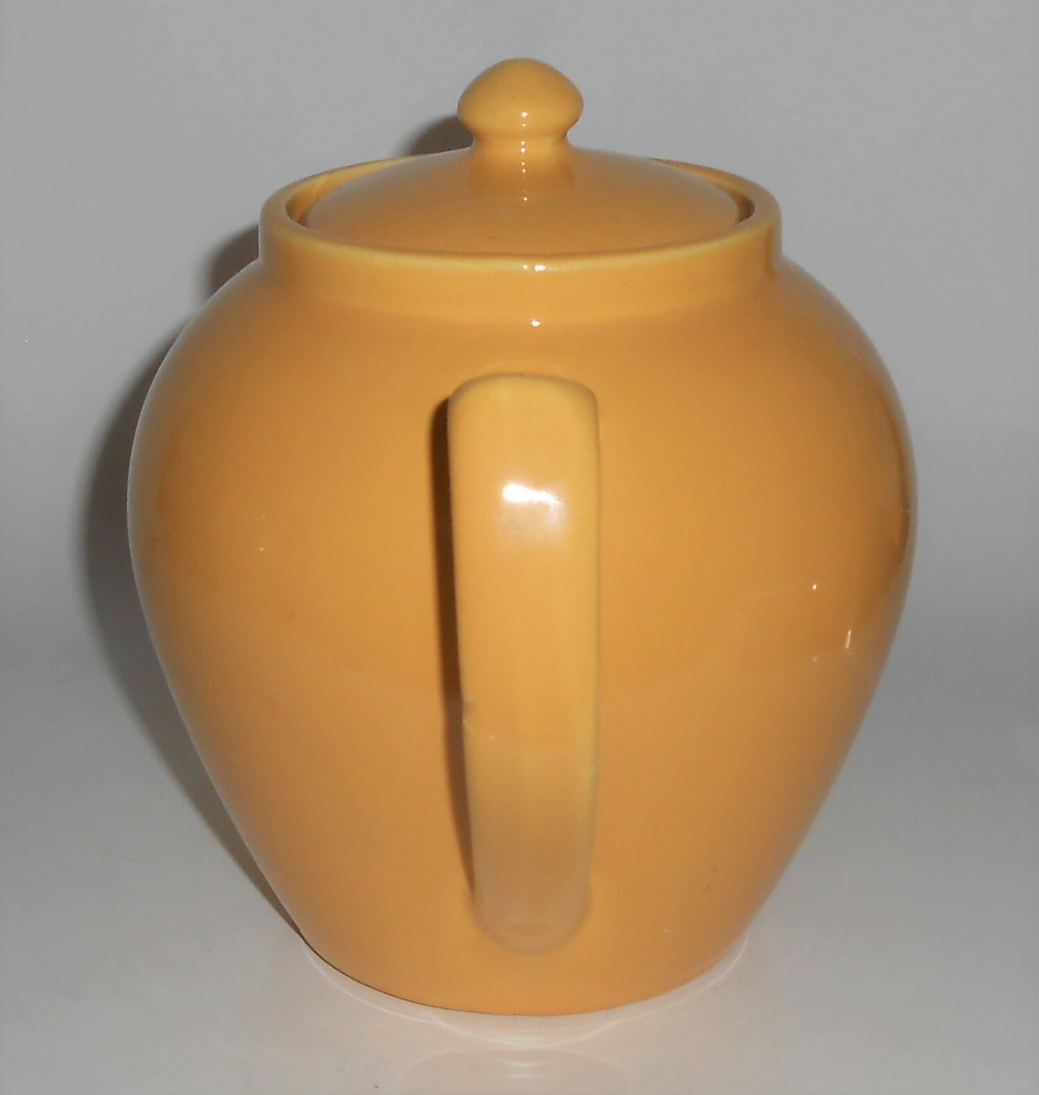 Bauer Pottery Monterey Moderne Yellow Teapot | eBay