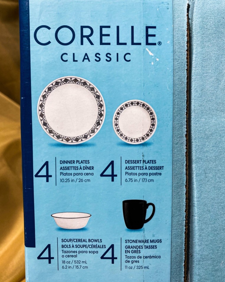 NEW IN BOX Corelle Cusco 16-pc Dinnerware Set | eBay