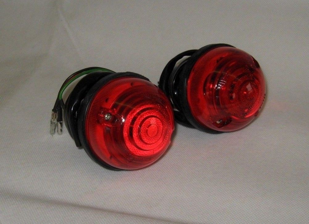 Land Rover Pair of Series & Defender Stop / Tail Light Lamps Wipac ...