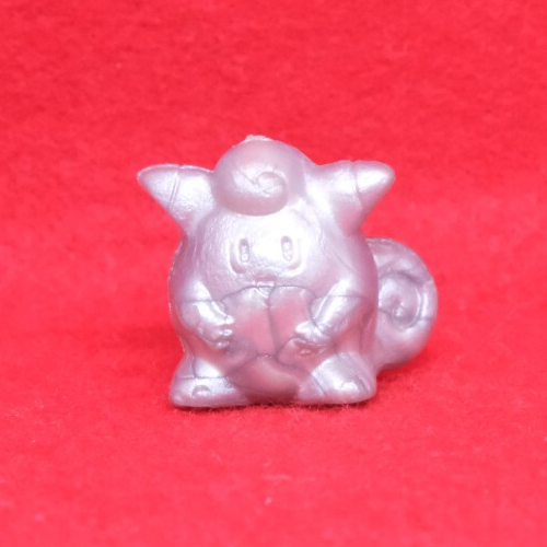 Clefairy Pokemon Mini Figure Silver Vintage Nintendo Gamefreak From ...