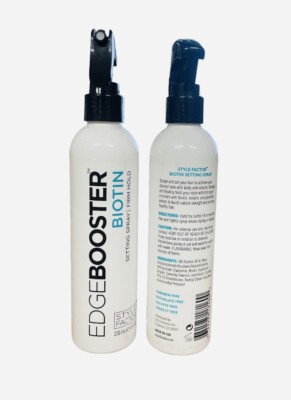 Style Factor Edge Booster Biotin Setting Spray Firm Hold ( 2 Packs ...