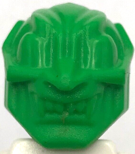 Lego New Bright Green Minifigure Mask Green Goblin Spiderman Headgear ...