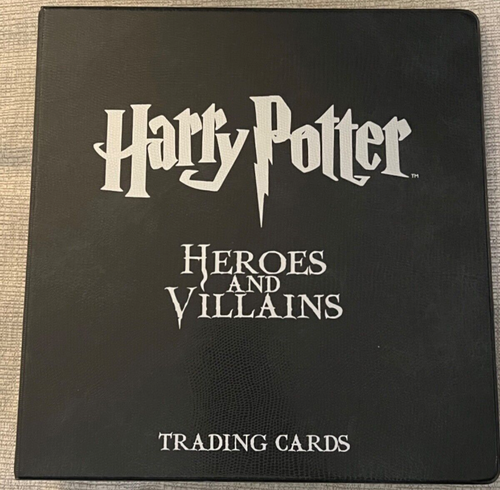 HARRY POTTER HEROES VILLAINS HV BINDER BASE SET INSERTS | eBay
