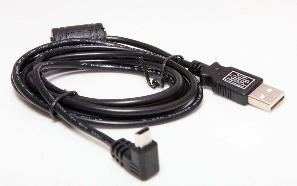 Garmin GPS USB Port Charge & Power Cable With Mini USB Plug NOT FOR PC ...
