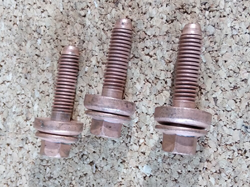 GENUINE LAND ROVER EXHAUST GASKET BOLT RANGE ROVER LR2 EVOQUE SPORT ...