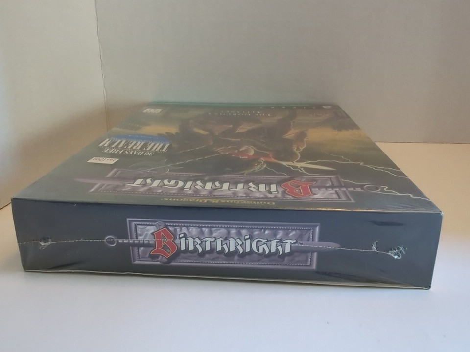 Advanced Dungeons & Dragons Birthright Gorgon's Alliance Big Box PC ...