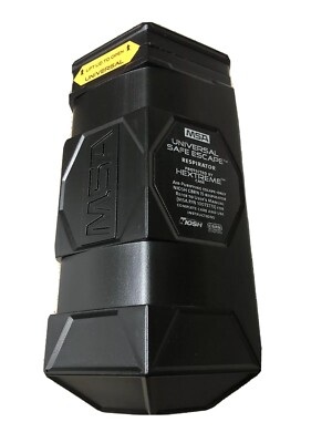 MSA Universal Safe Escape CBRN Respirator EXPIRED 3/2012 Sealed in Box ...