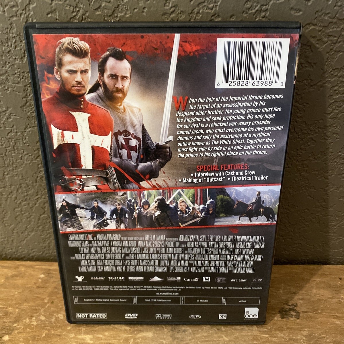 Outcast Movie Dvd Cover