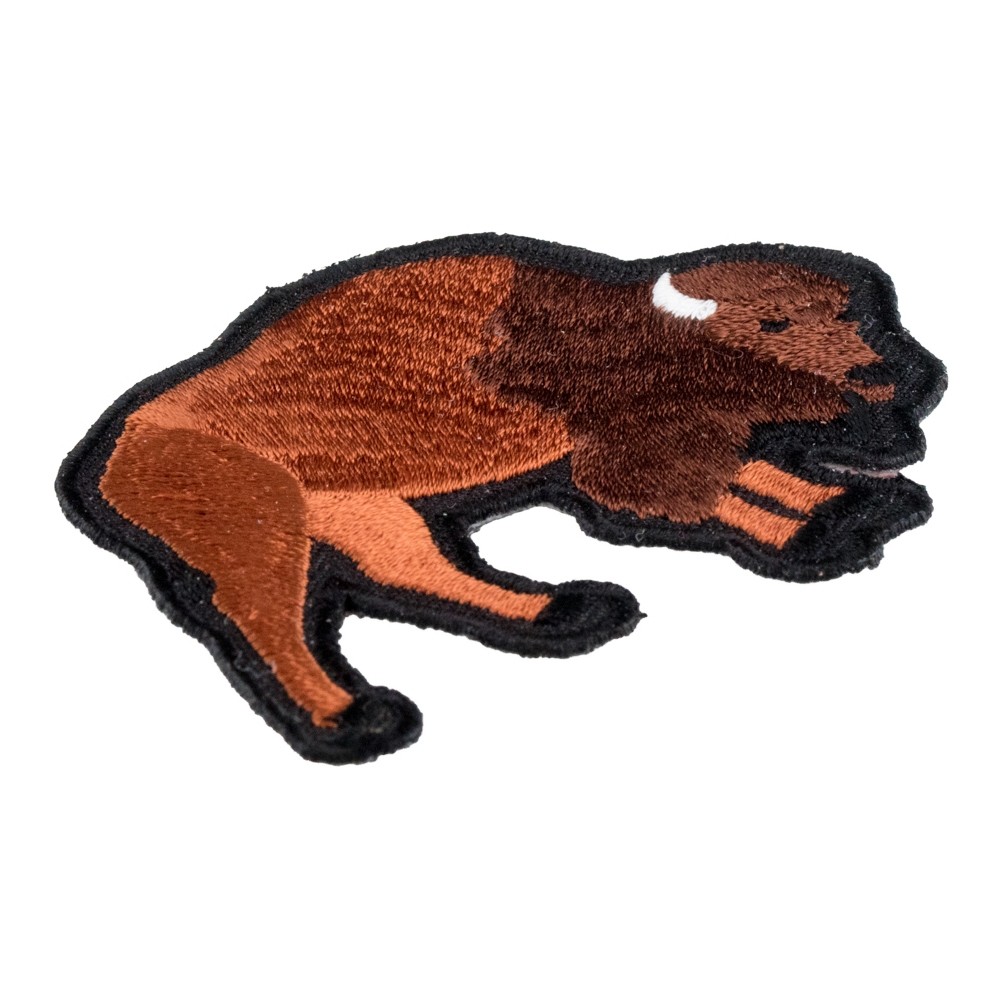 Reddish Brown Buffalo Patch, Wild Buffalo Patches | eBay