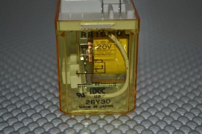 ONE NEW IDEC RRIBA-U SINGLE POLE DOUBLE THROW RELAY 120V COIL | eBay