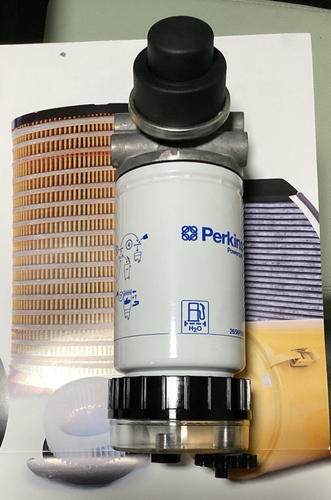 PERKINS FUEL FILTER WATER SEPARATOR GP 2656F853 ENGINE C4.4 C6.6 1104D ...