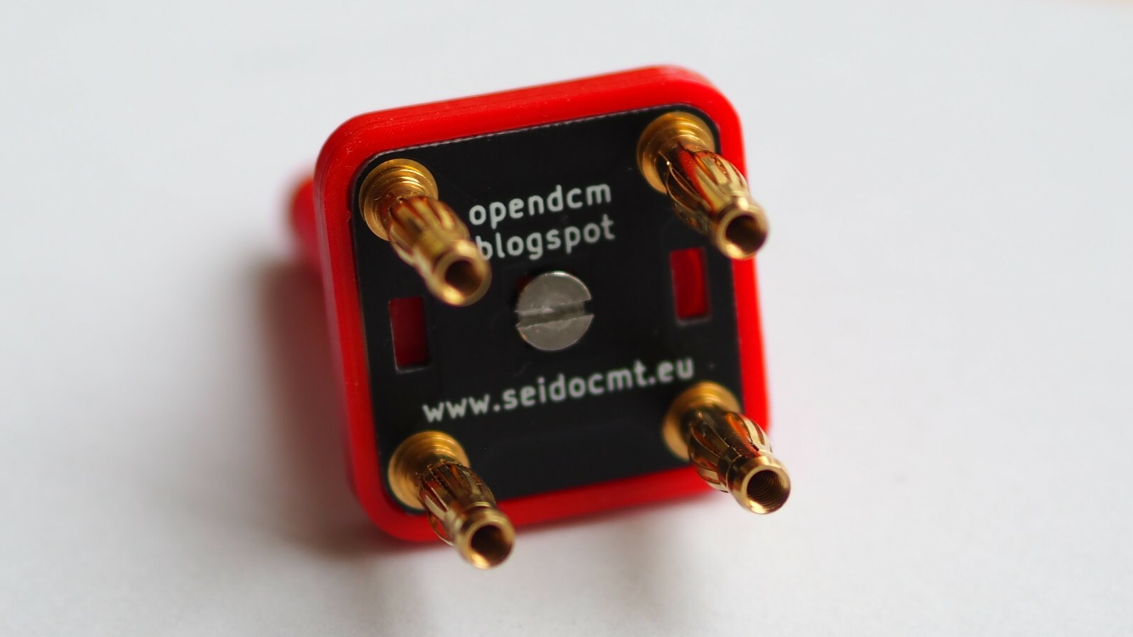 4 Wire DMM short gold plugs PCB with handle for HP/Agilent/Keithley 6,7 ...