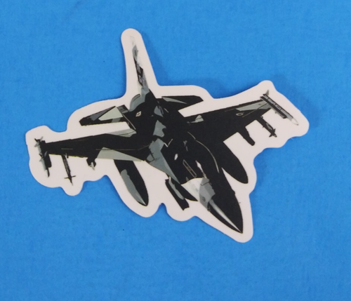 Cool Fighter Jets & Planes Sticker 1.75" x 2.5" (J) | eBay