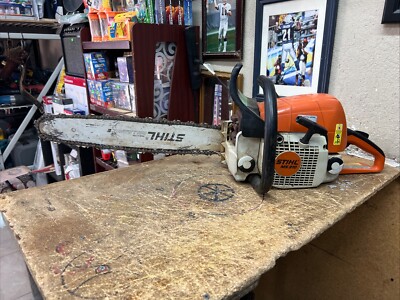 Stihl MS 310 Chainsaw w/20" Bar & Chain Runs Cuts Good Used MS310 | eBay