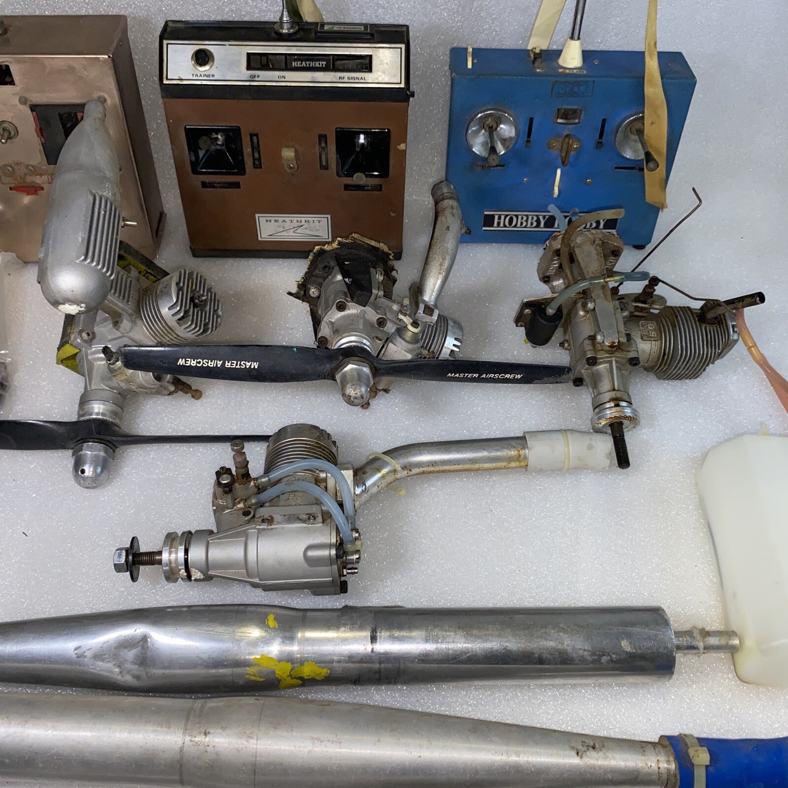 vintage model airplane/engines & Parts (as-is) for parts or repair | eBay