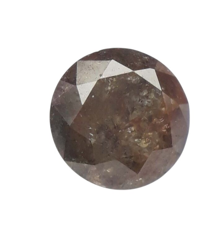 Brown Color Diamond,0.40 Ct,Natural Round Shape Diamond,Brilliant Cut ...