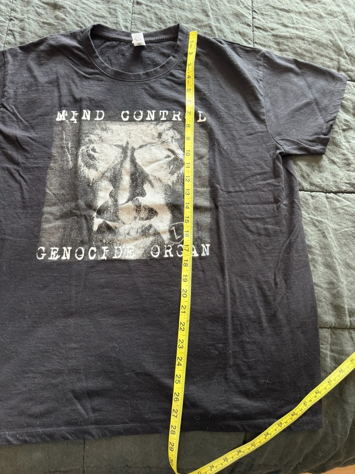 Official Genocide Organ Shirt Noise Industrial Anenzephalia Atrax ...