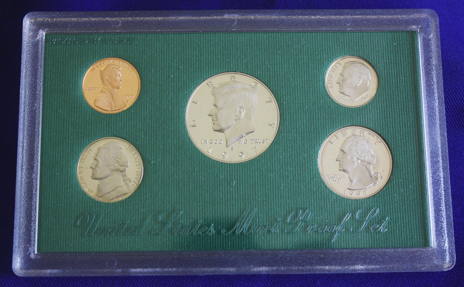 1997 Proof set. Genuine. complete and original as issued by US Mint. | eBay