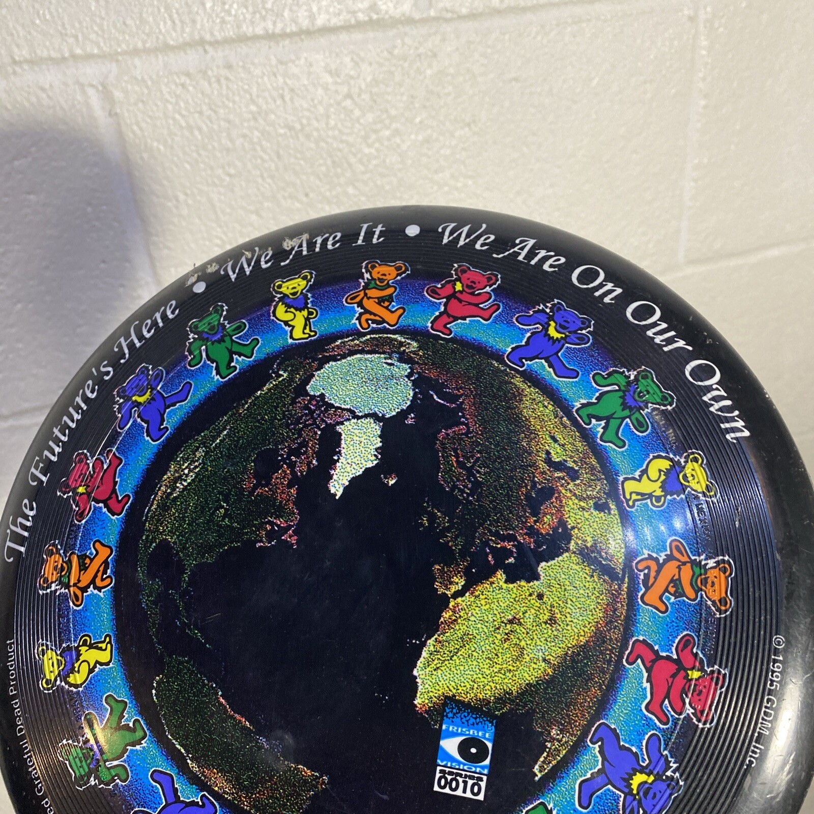 Vintage 1995 Wham-O Greatful Dead Dancing Bears Frisbee Vision Series ...