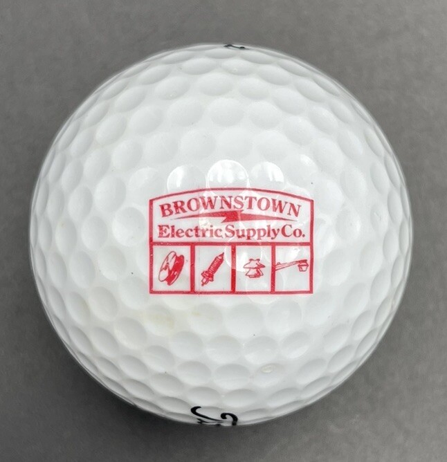 Brownstown Electric Supply Co Logo Golf Ball (1) Titleist NXT Tour Pre ...