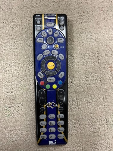 Direct TV DIRECTV Remote Control - Baltimore Ravens Special NFL Edition ...