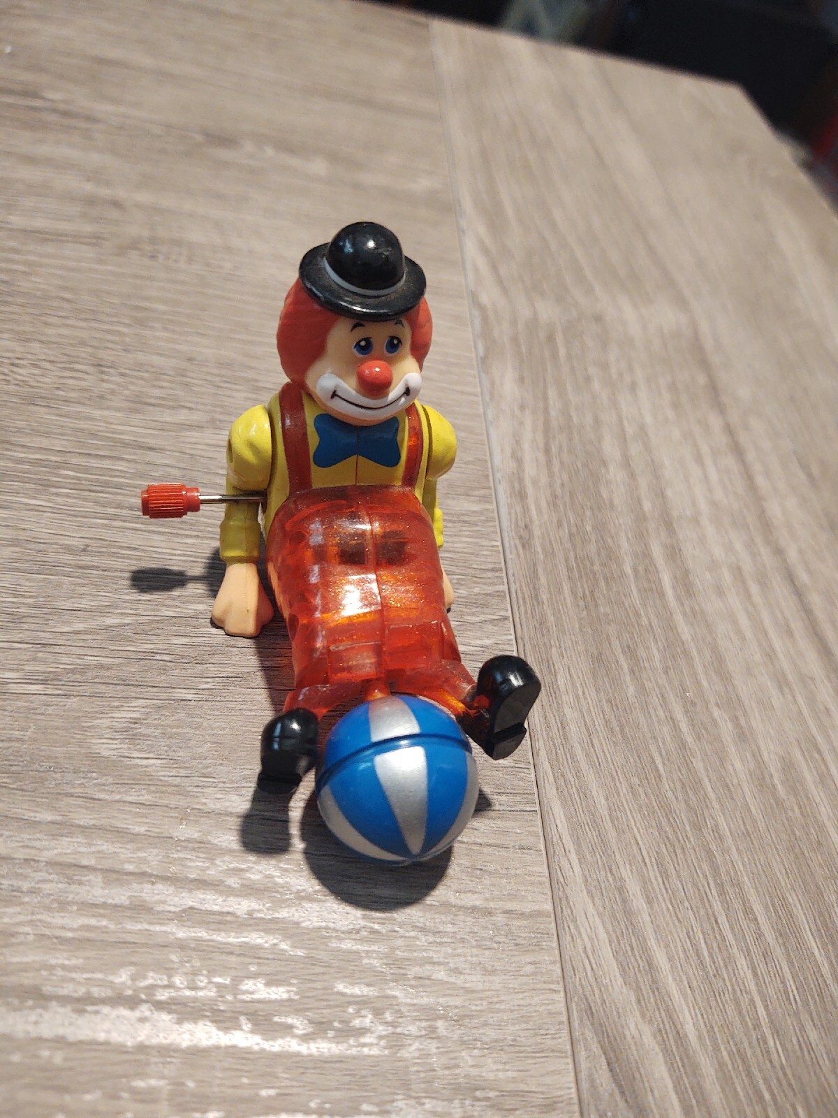 Vintage Wind Up Clown Toy, Working | eBay