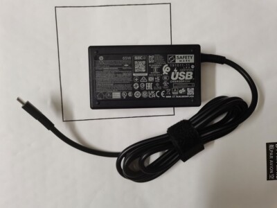 15V 4.33A L65505-008 For HP Spectre x360 2 in 1 Laptop 14-EF0000na USB ...