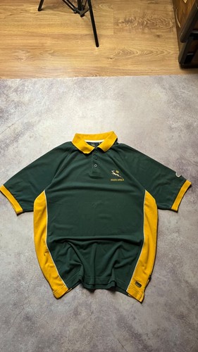 South Africa Rugby Polo Shirt XL | Vintage Springboks Jersey | Classic ...
