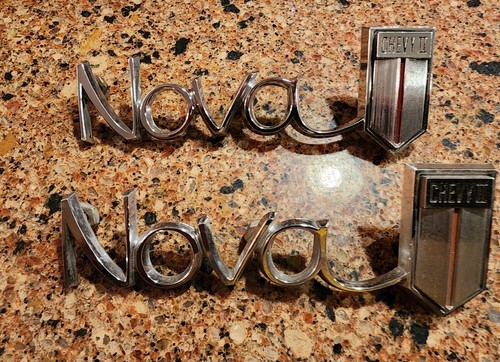 1966 1967 Chevy II Nova SS l79 rear quarter panel emblem all models | eBay