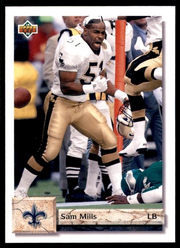 1992 Upper Deck #219 Sam Mills | eBay