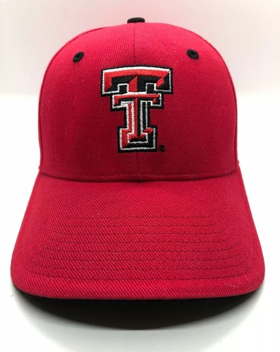Texas Tech Red Raiders Cap Hat Adult Adjustable Signatures 100% Cotton ...