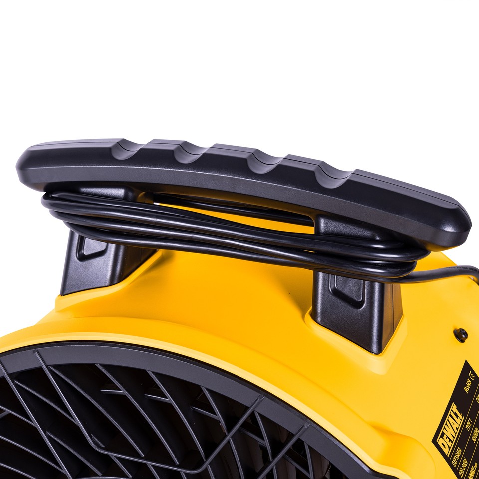 Dewalt 16 Inch 3-Speed Portable Shop Job Fan, Benchtop, Hanging, 4000 ...