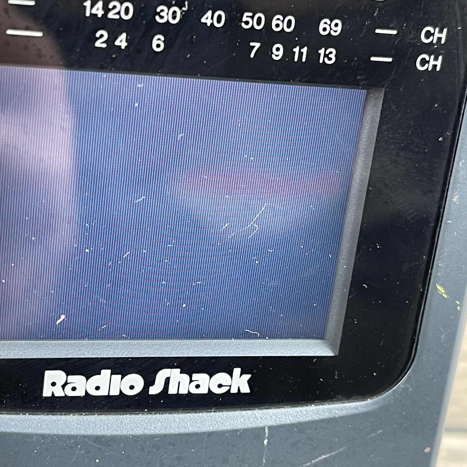 Vintage Radio Shack 16-170 Pocketvision 33 Black Portable Mini LCD ...