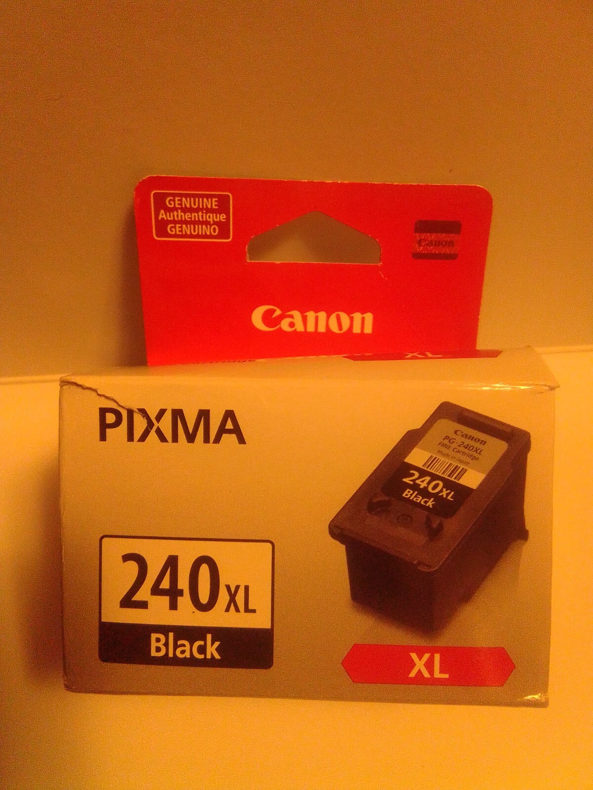 Canon Pixma PG-240 XL Fine Ink Cartridge Black For MG2120 MG3120 MG4120 ...