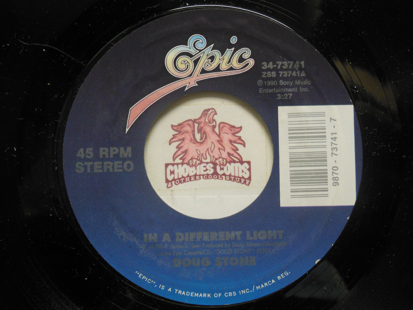 Doug Stone - In A Different Light / Turn This Thing Around, 45 RPM EX ...