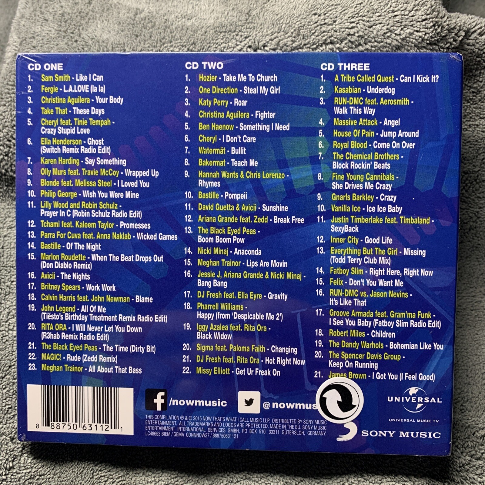 Now That's What I Call Running CD 2015 NEW Sealed 3 discs | eBay UK