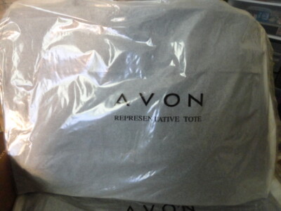 Avon Representative Tote Bag Purse Dark Blue NEW STILL SEALED ¥ | eBay