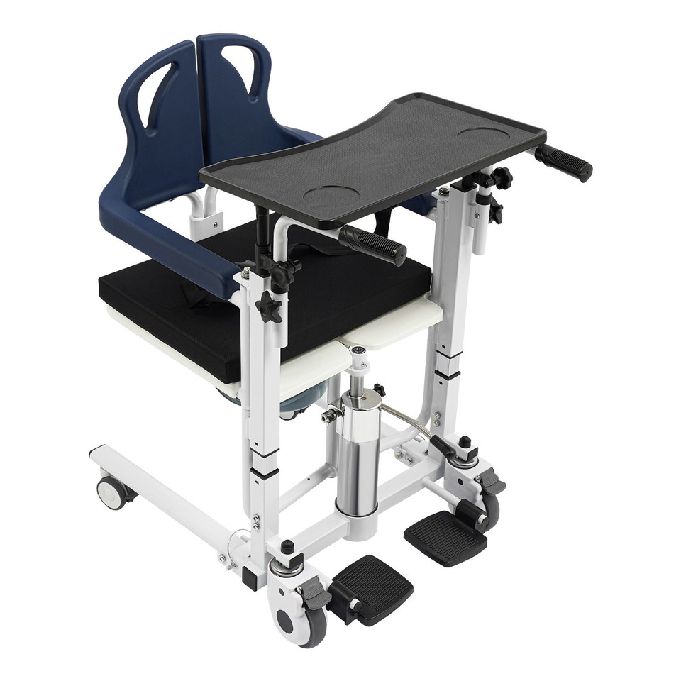 136kg/299.83lbs Hydraulic Patient Lift Nursing Chair Patient Transfer ...