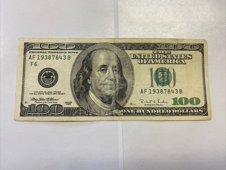 1996 100 dollar bill note | eBay
